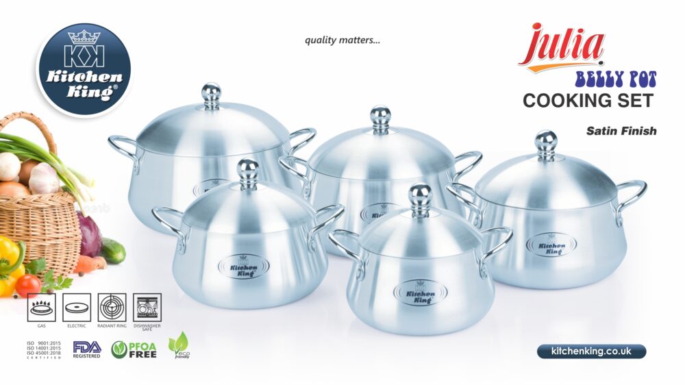 Belly Set (Julia) 18-26cm – Kitchen King Cookware