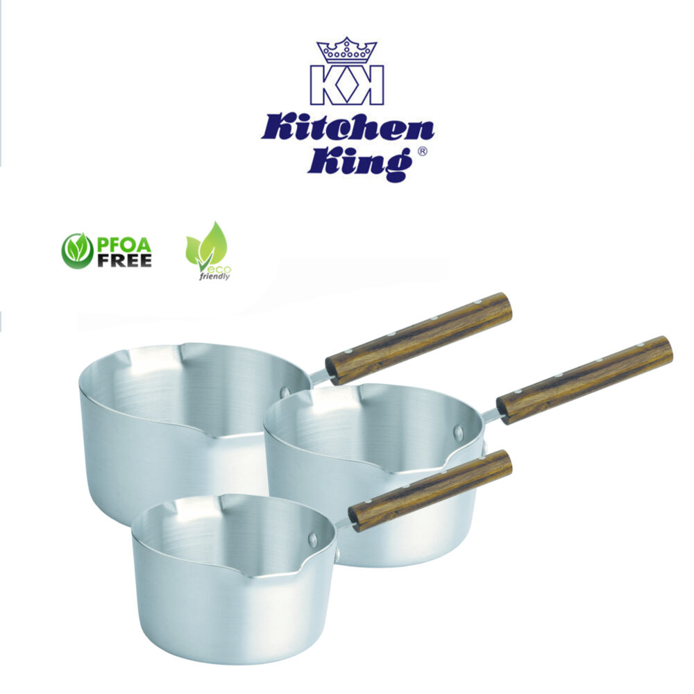 Milk Pan Set (W/H) (15-20cm) - Kitchen King Cookware